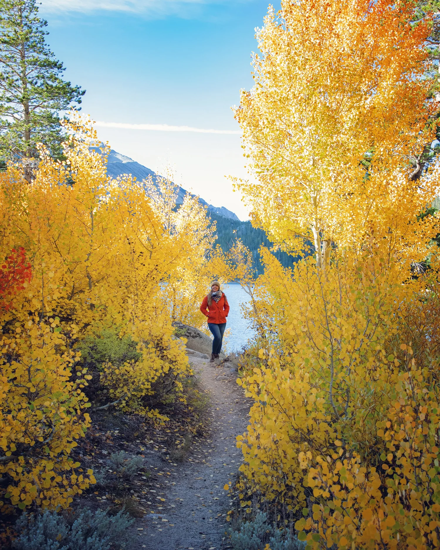 Rock Creek Lake - Eastern Sierra Fall Colors — Flying Dawn Marie ...