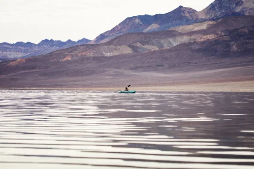 Kayaking at Badwater Basin (Death Valley National Park) — Flying Dawn ...