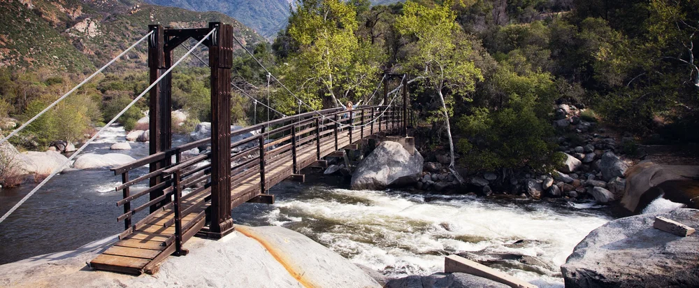Potwisha Suspension Bridge: Hidden Hike in Sequoia National Park ...