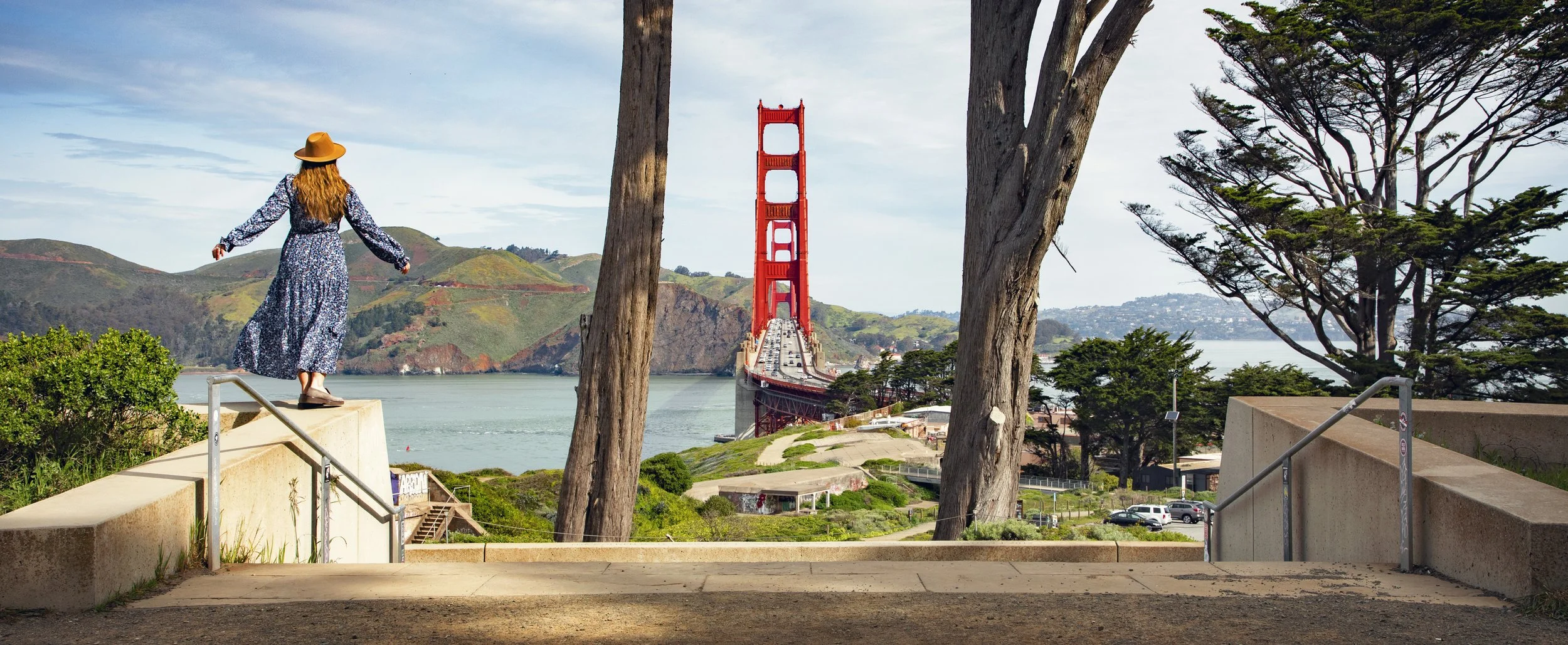 Exploring the Golden Gate Bridge Overlook (San Francisco, CA) — Flying ...