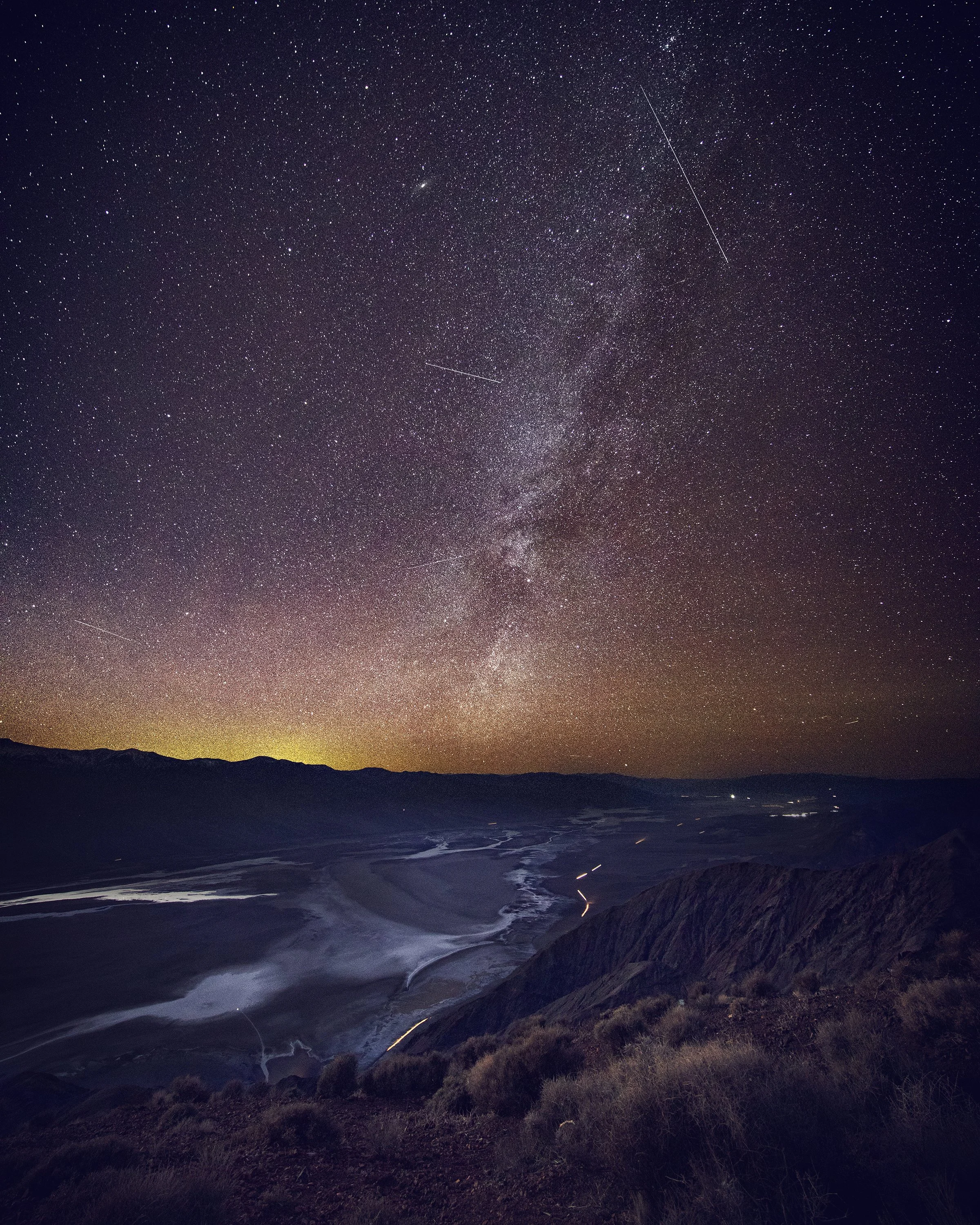 Sunset at Dante's View (Death Valley National Park) — Flying Dawn Marie ...