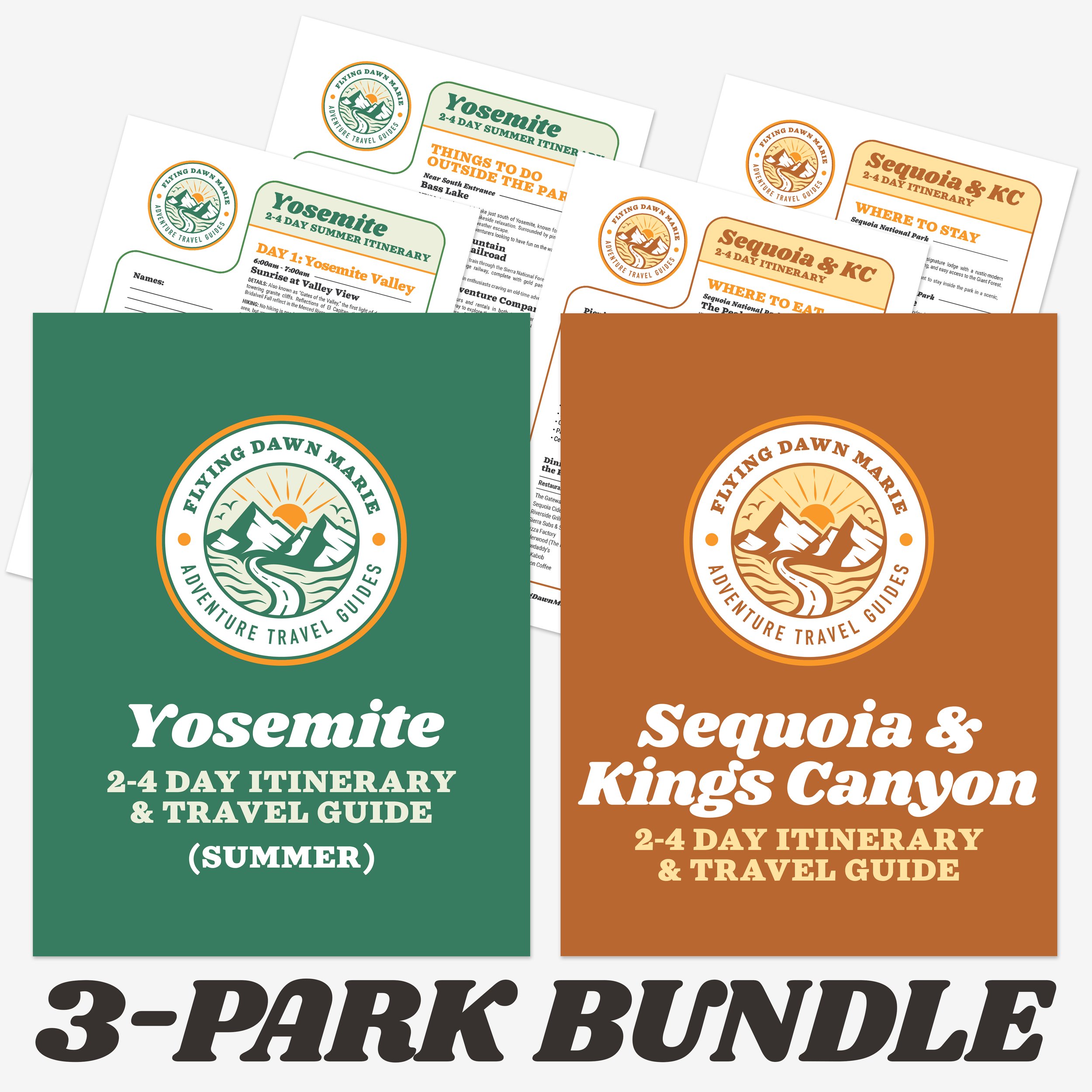 3 National Parks in 1 Day Itinerary (Yosemite - Kings Canyon - Sequoia ...