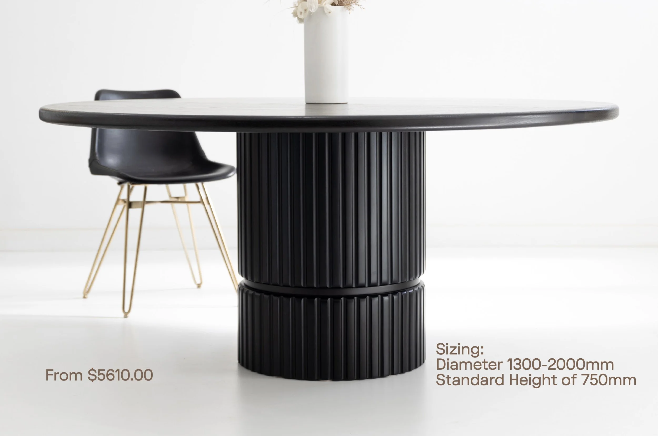 Esto Round Table — Timberwolf Design