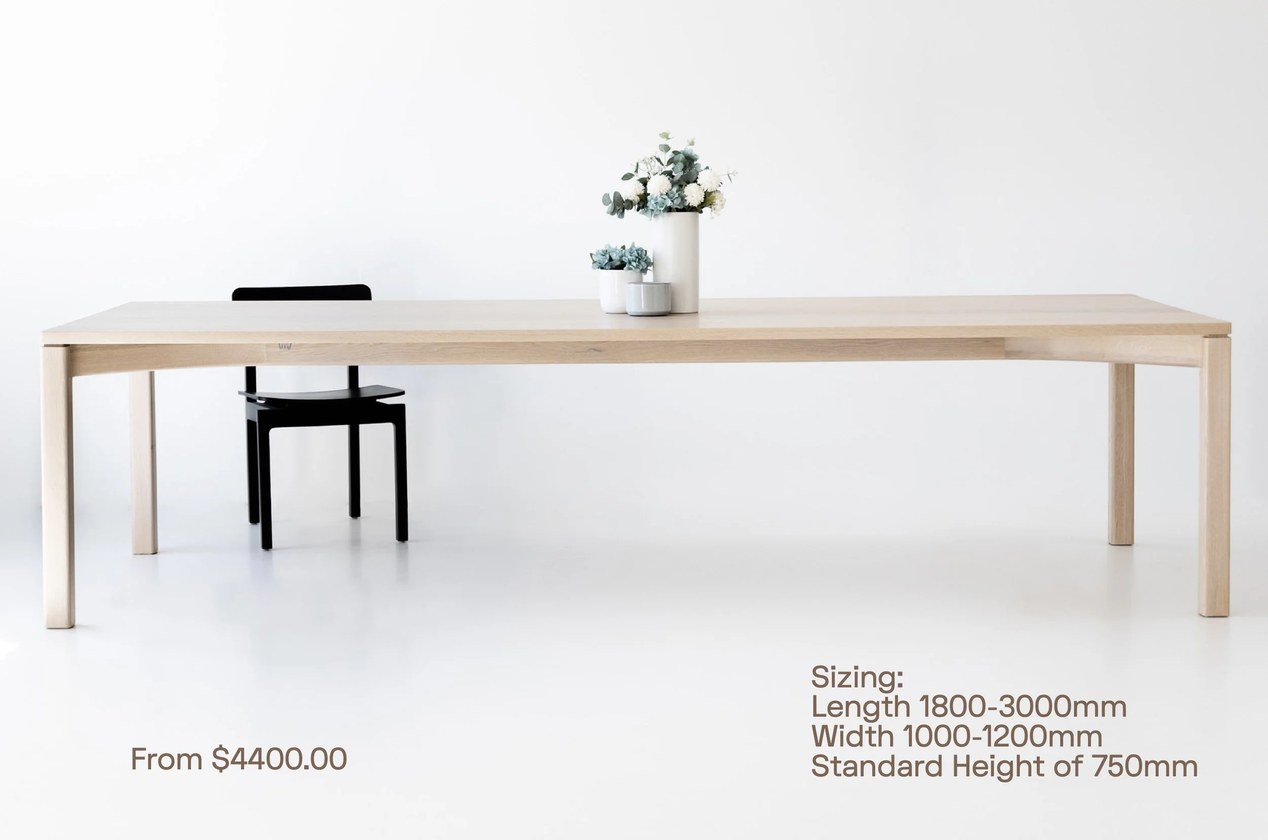 Arquer Table — Timberwolf Design