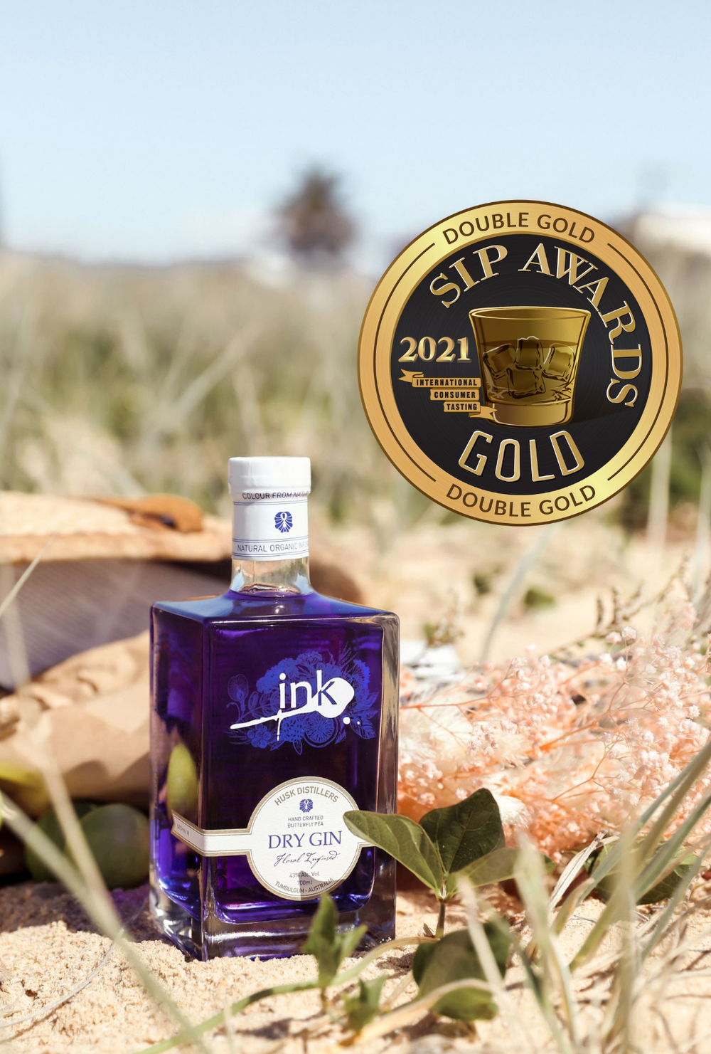 Ink Gin wins DOUBLE GOLD Medal at the International Sip Awards — Husk ...