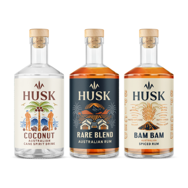 Husk Rum 200ml Bottles — Husk Farm Distillery