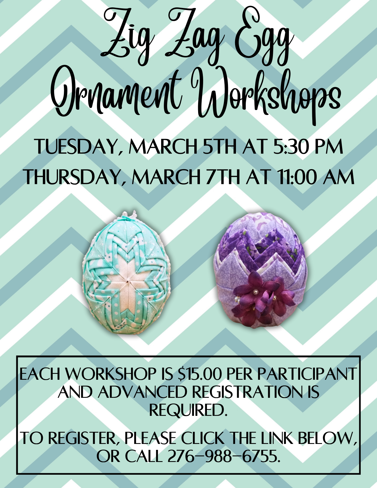 Workshops & Classes — Historic Crab Orchard Museum