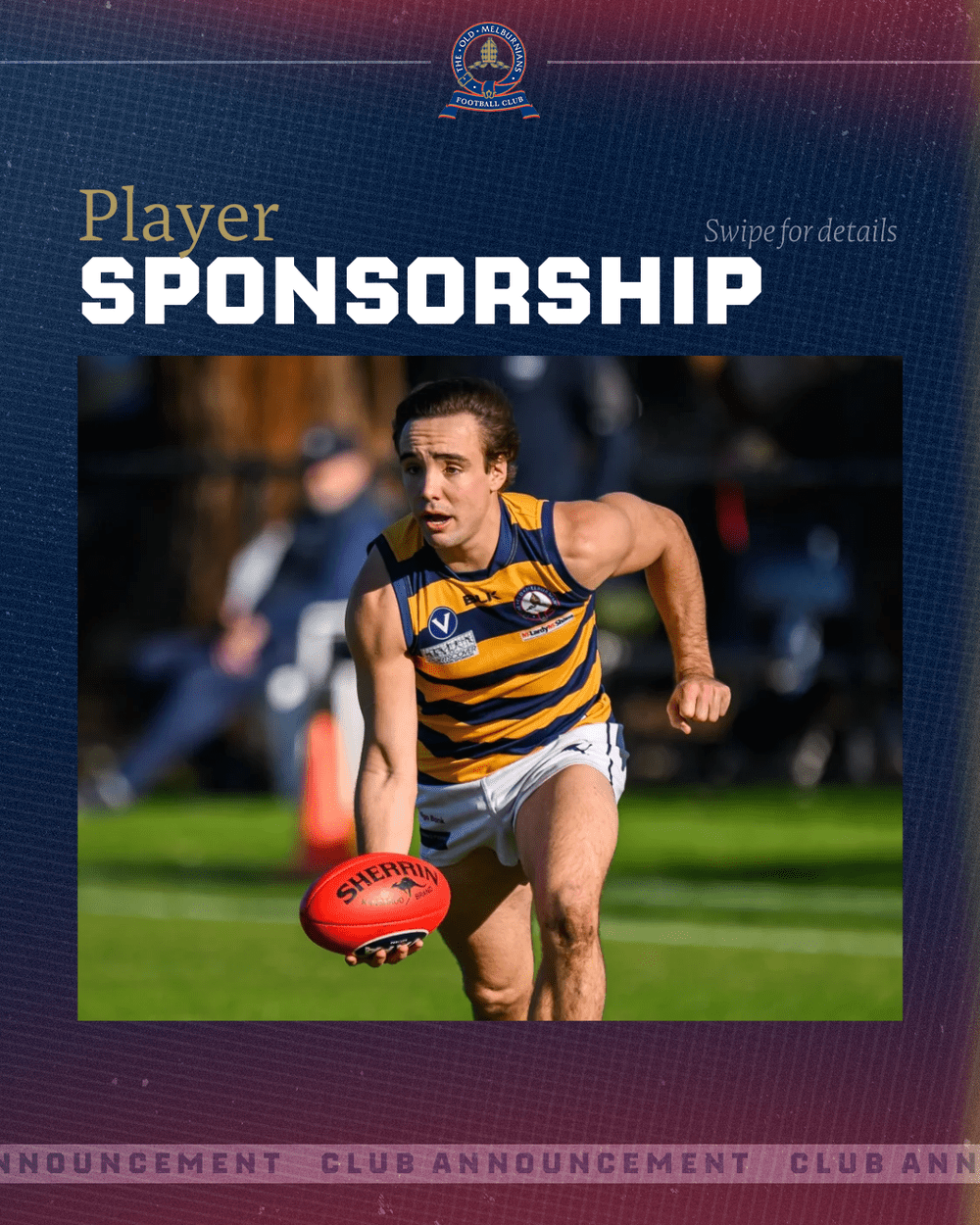 2024 Player Sponsorship — The Old Melburnians Football Club