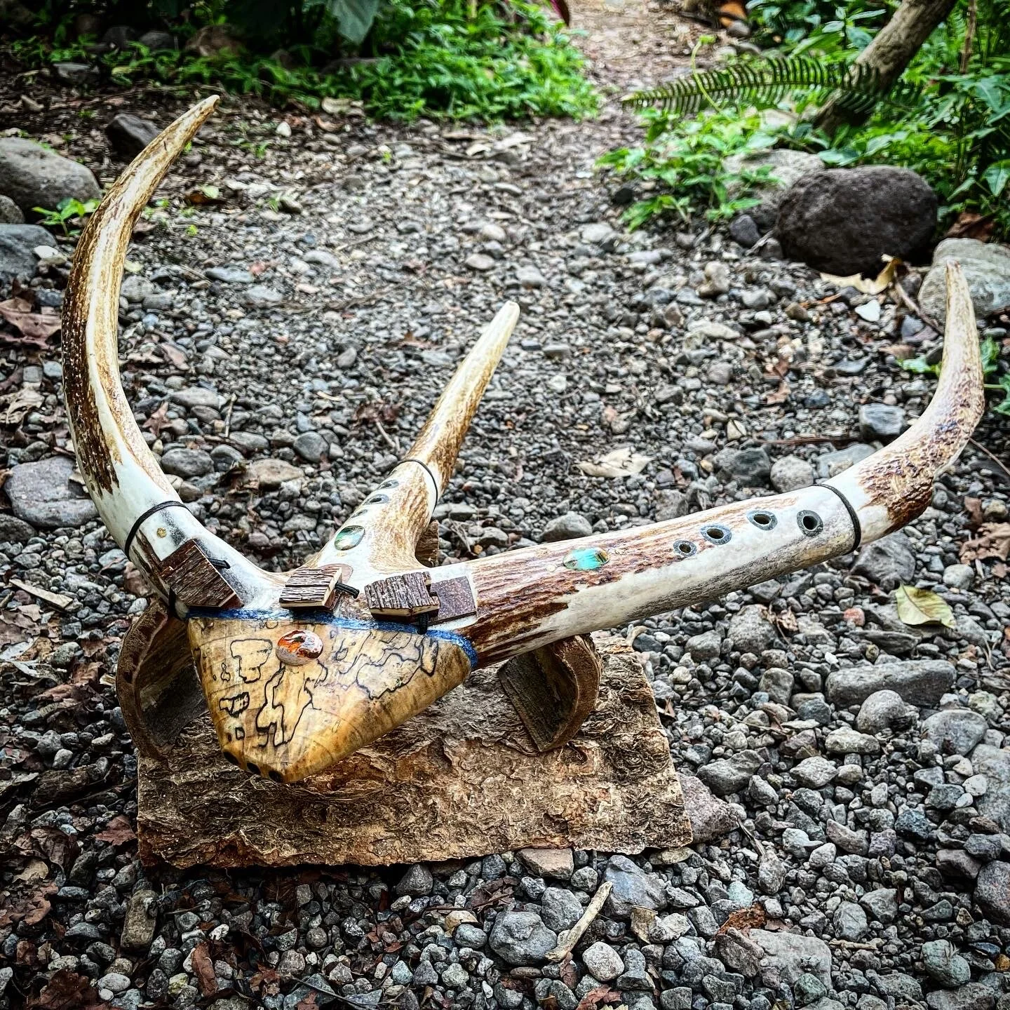 Rack Flutes — Timeless treasures crafted from found natural materials.