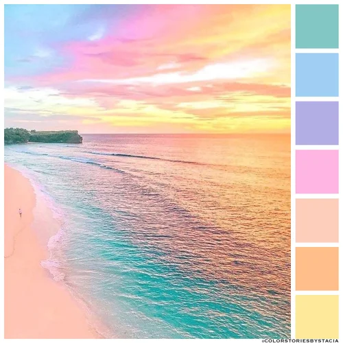Pastel Beach — Stacia Farrar
