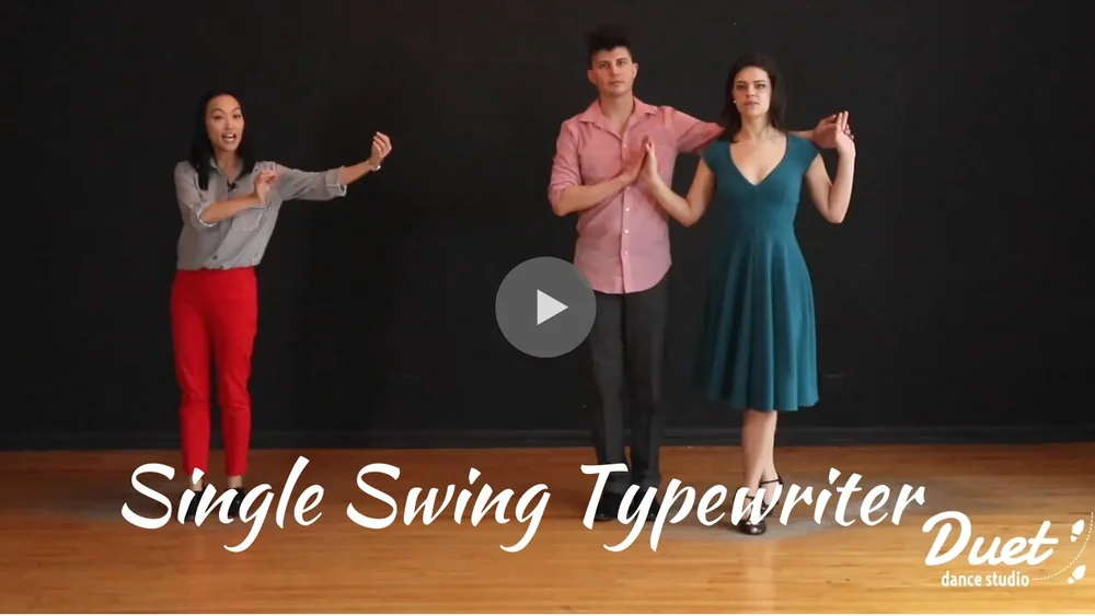 Single Swing Typewriter — Online Wedding First Dance Lessons by Duet ...