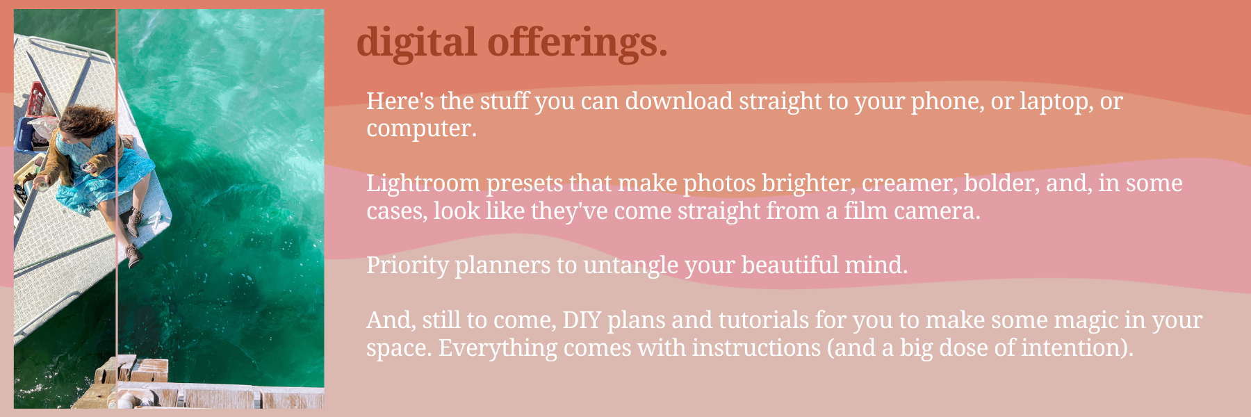 digital offerings — CHLOE JANE CREATIVE