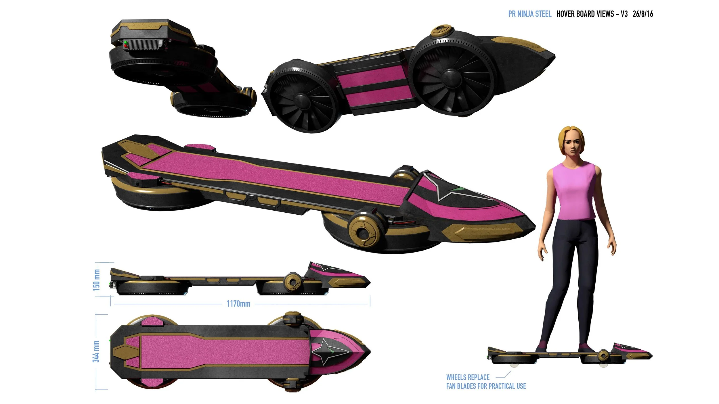 Power Rangers - Ninja Steel Tracey Collins - Production Designer for ...