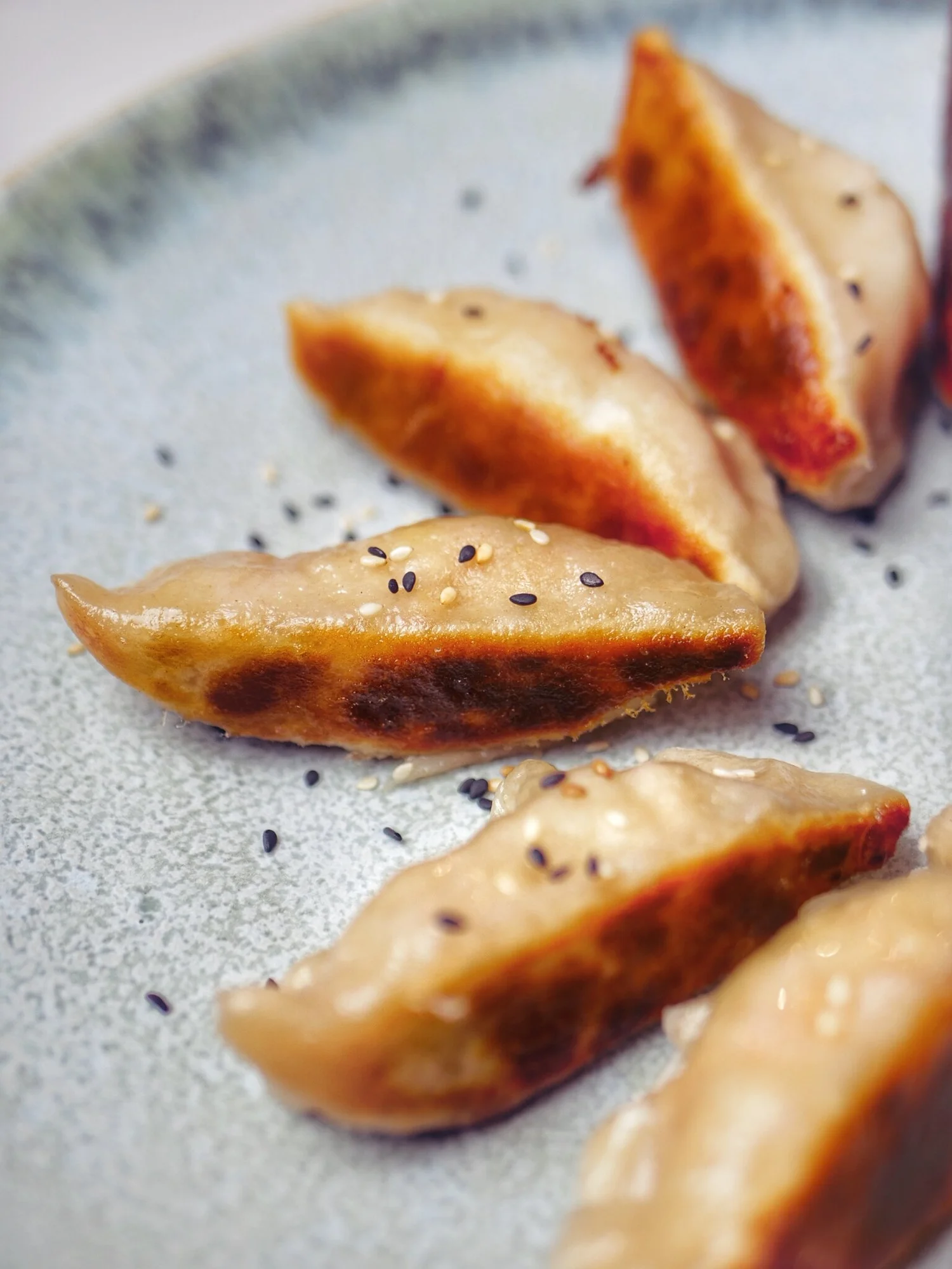 Vegane Gyoza mit Gemüse-Tofu-Füllung — Barsista