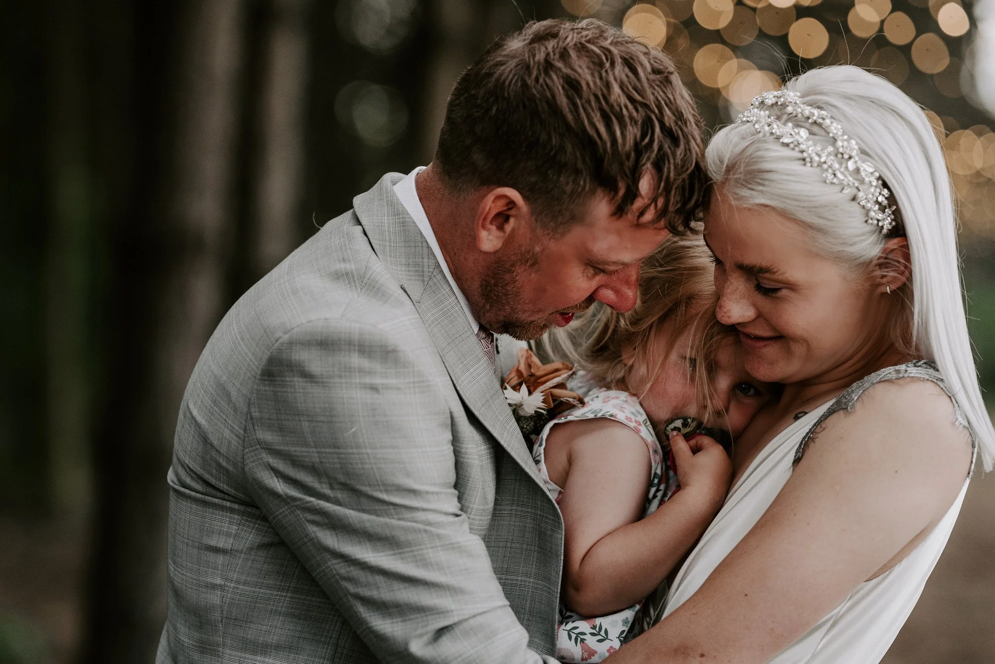 Debbie | Real bride in Viola bias-cut silk wedding gown, Old-Hollywood ...