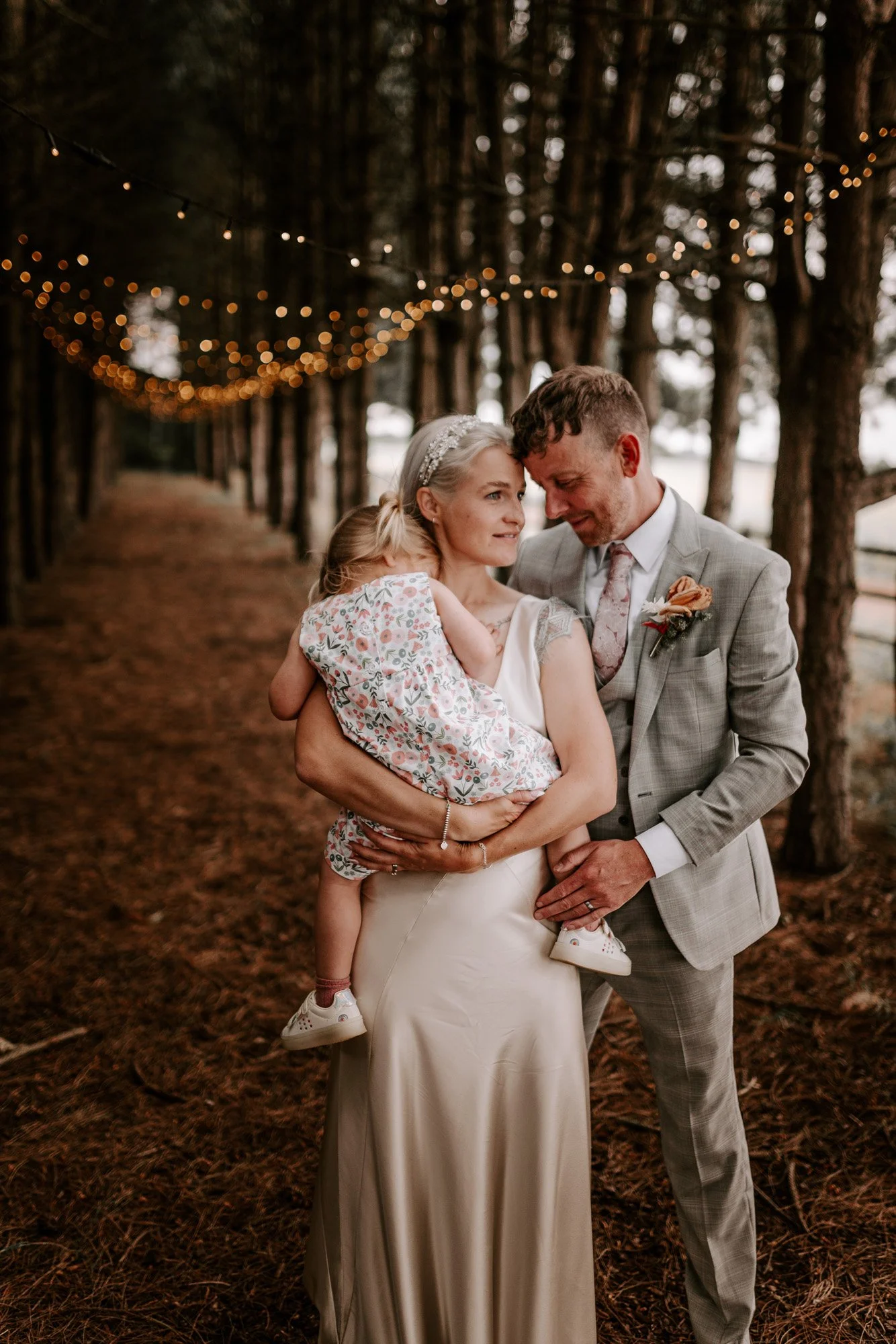 Debbie | Real bride in Viola bias-cut silk wedding gown, Old-Hollywood ...