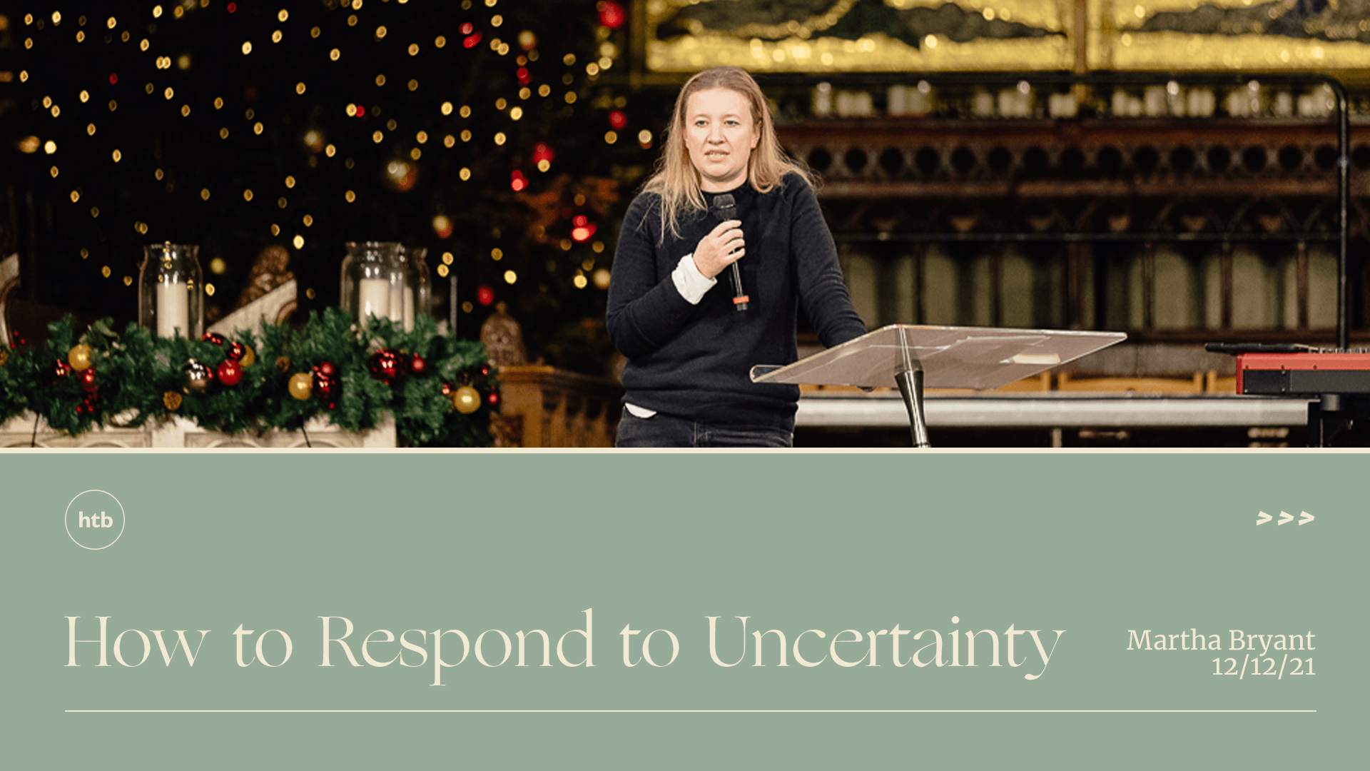 Sunday talks — HTB Church Online