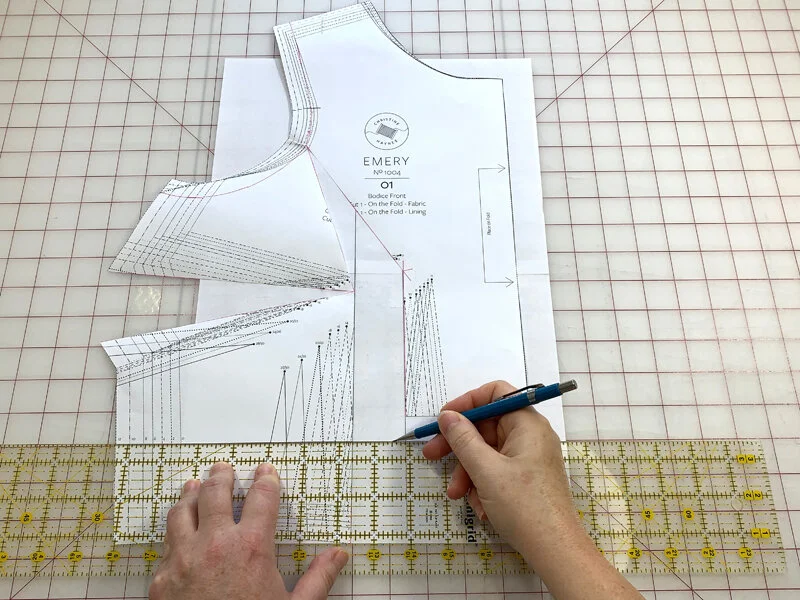 Emery Dress Sewalong: Full & Small Bust Adjustments — Christine Haynes