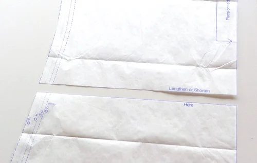 Lottie Sewalong: Lengthing, Shortening, & Blending Sizes — Christine Haynes