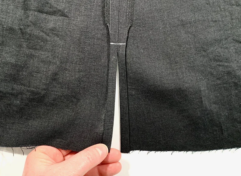 Lottie Sewalong: Side Seams & Vents — Christine Haynes