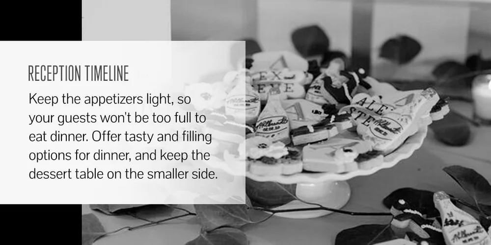 How to Plan Your Reception and the Common Order of Events