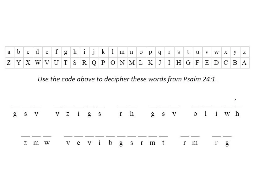 Scripture Puzzles — Panton Community Church