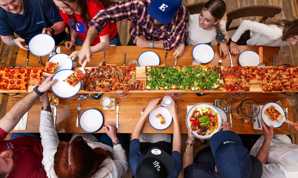 Long Pizza Party! — HERITAGE PIZZA & TAPROOM