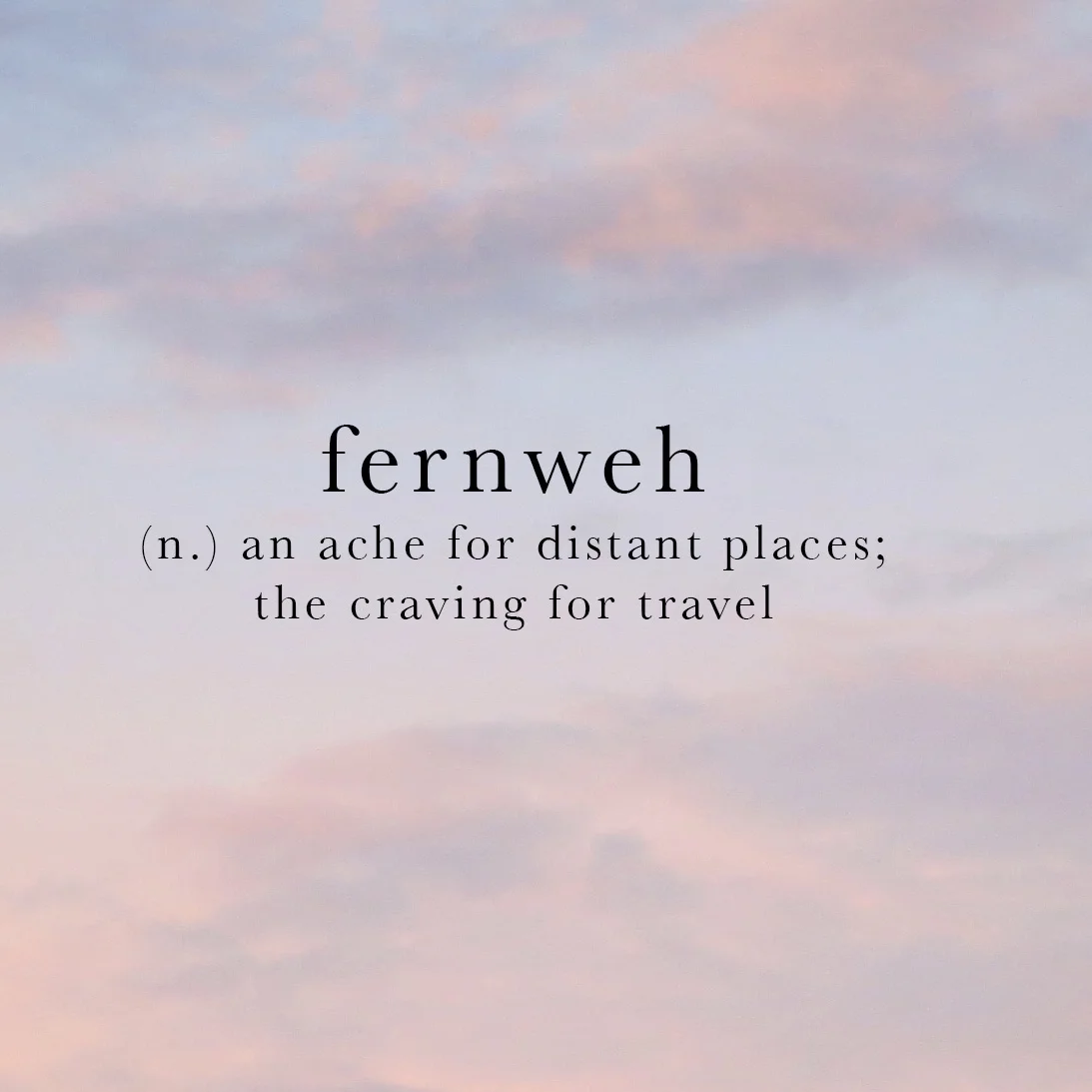 Fernweh Meaning