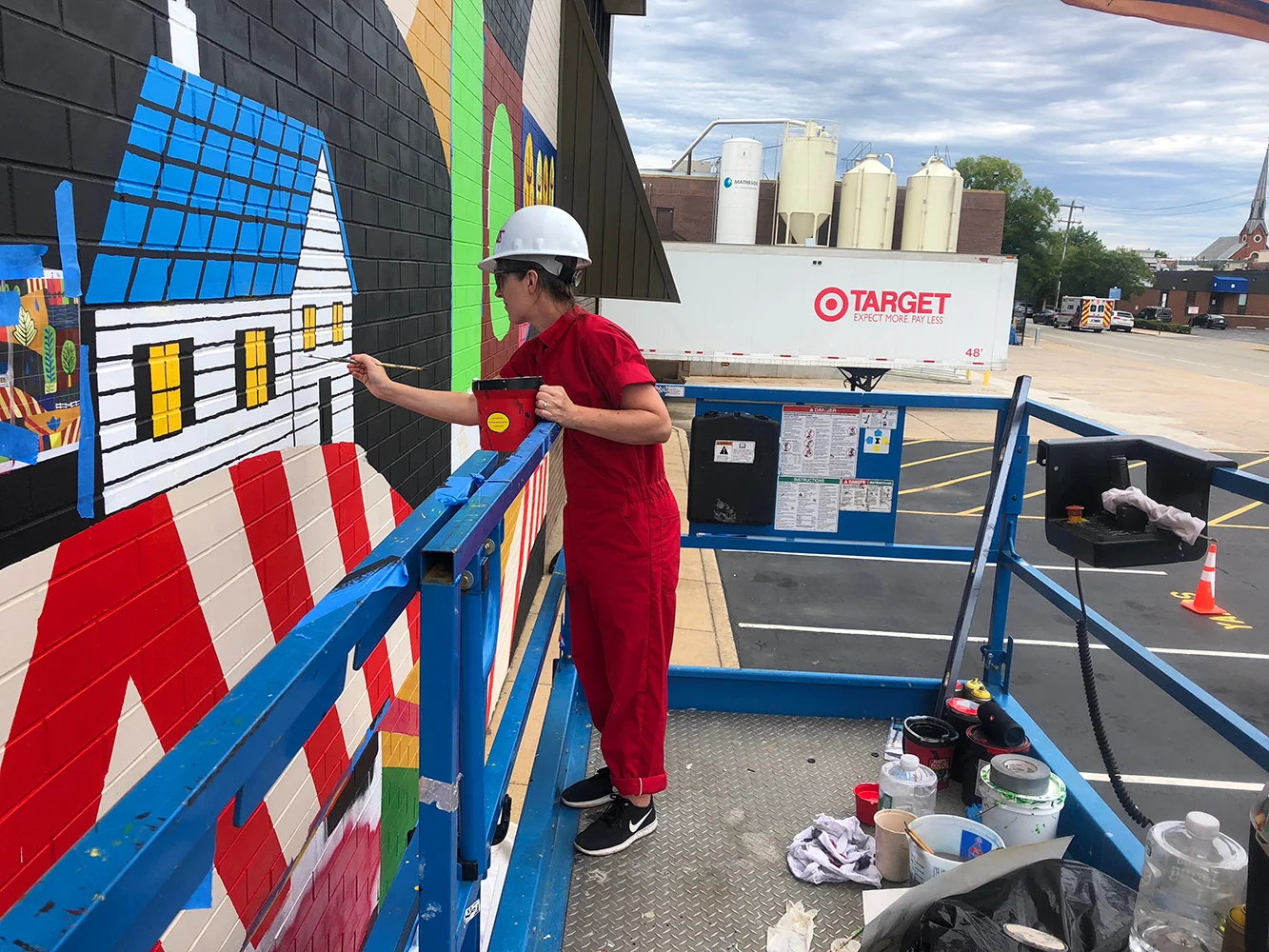 Spring Garden Mural — GINA & MATT