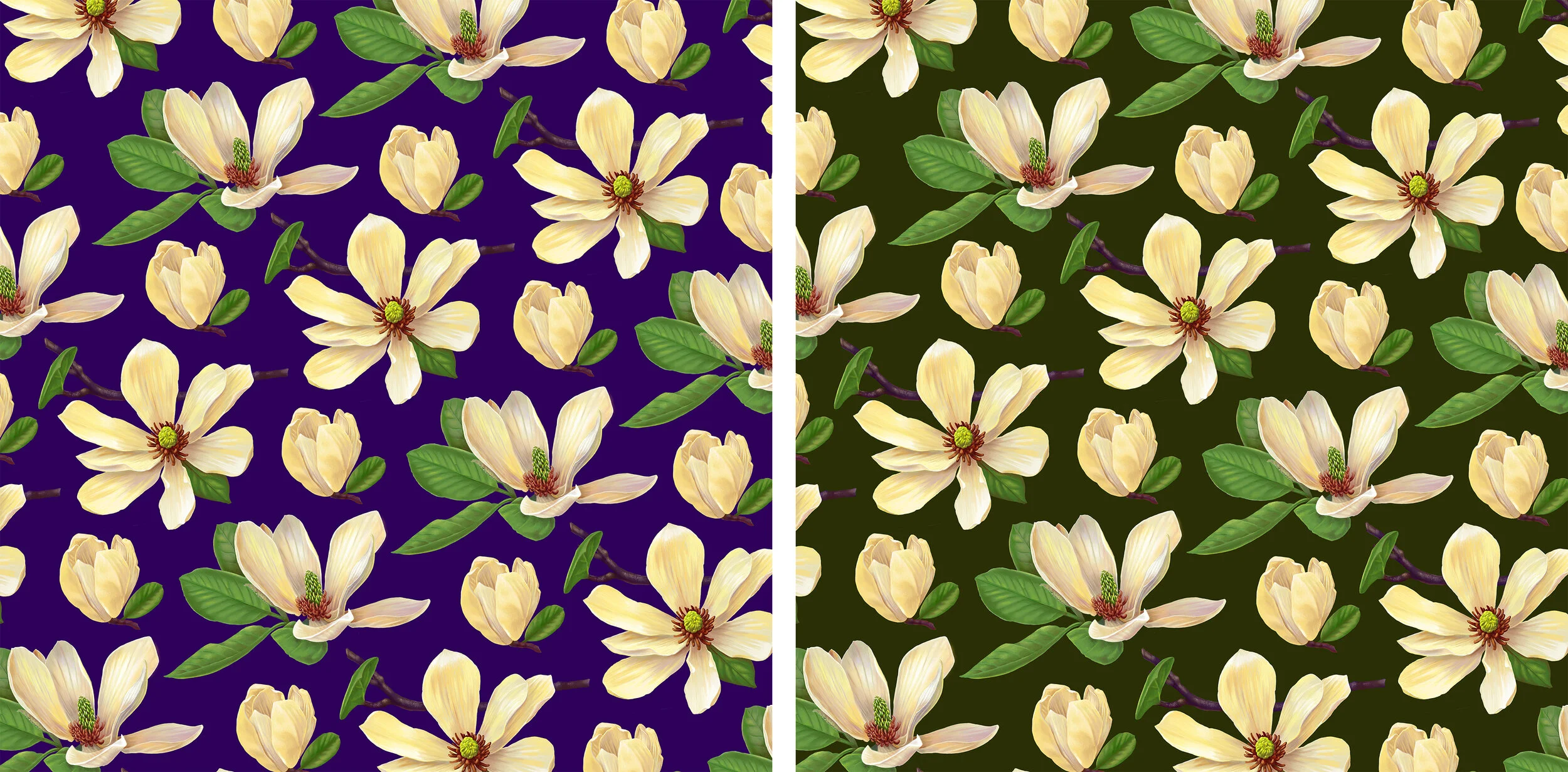 Flower & Plant Patterns — GINA & MATT