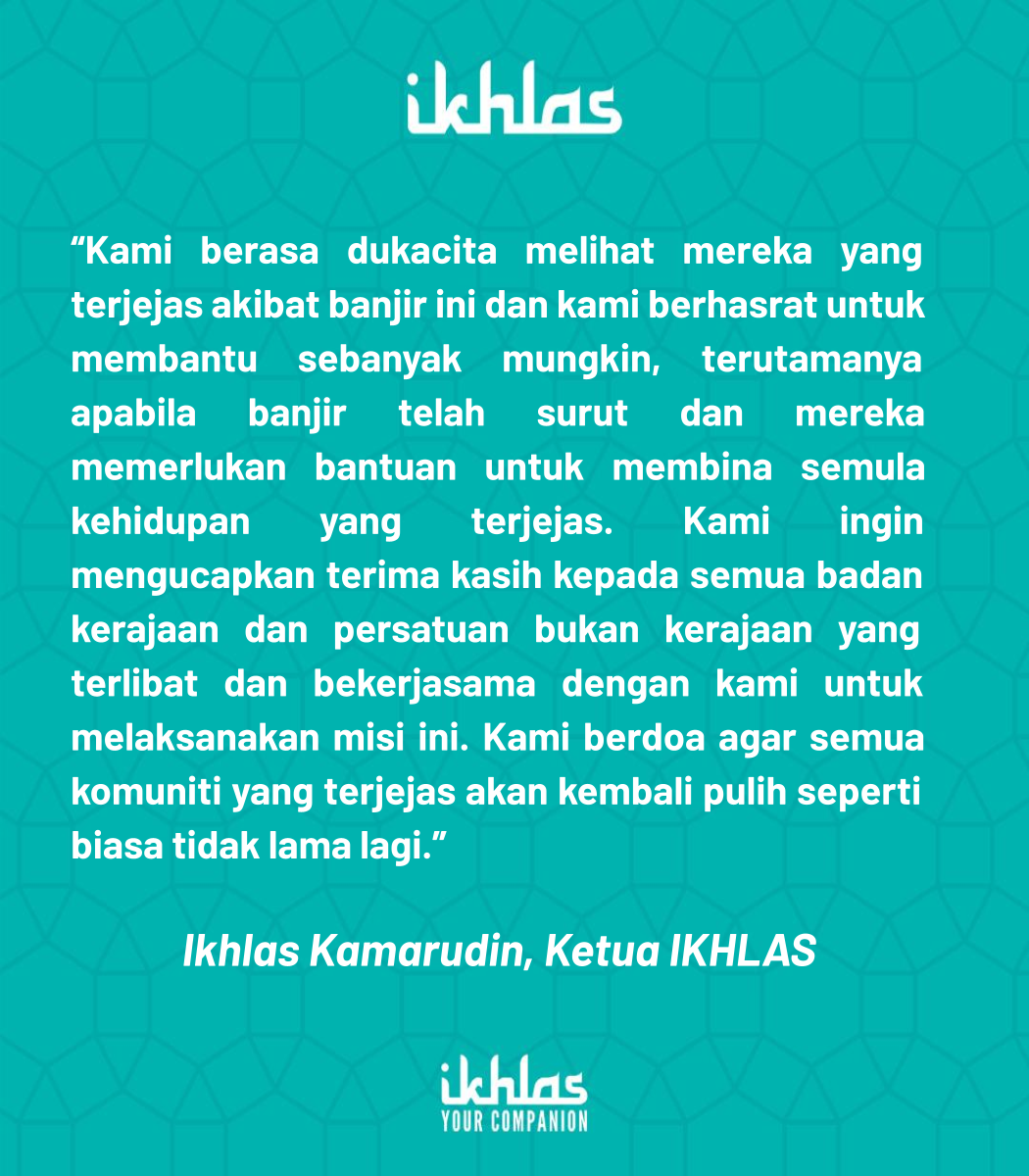 IKHLAS bantu komuniti mangsa banjir — AirAsia Newsroom