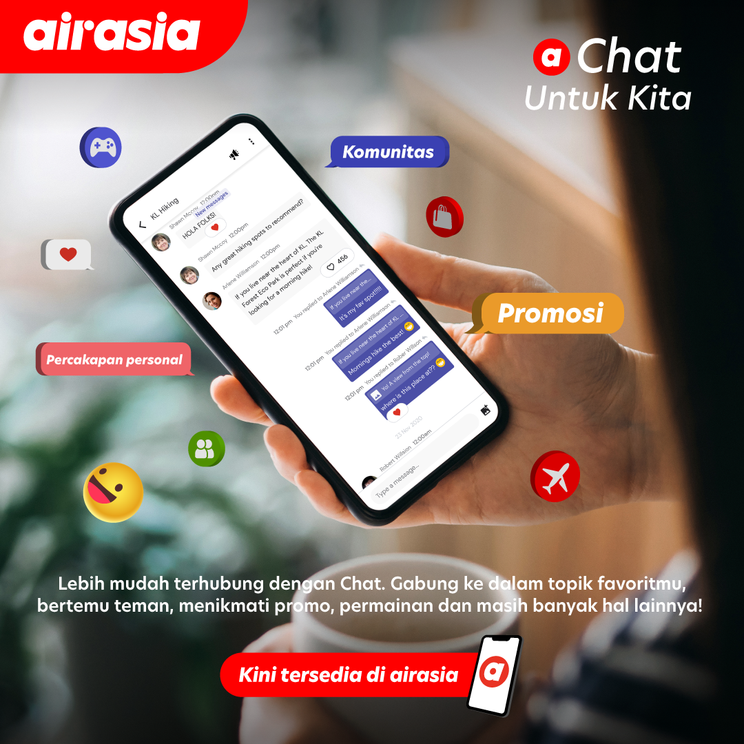 Mengenal fitur terbaru airasia chat — AirAsia Newsroom