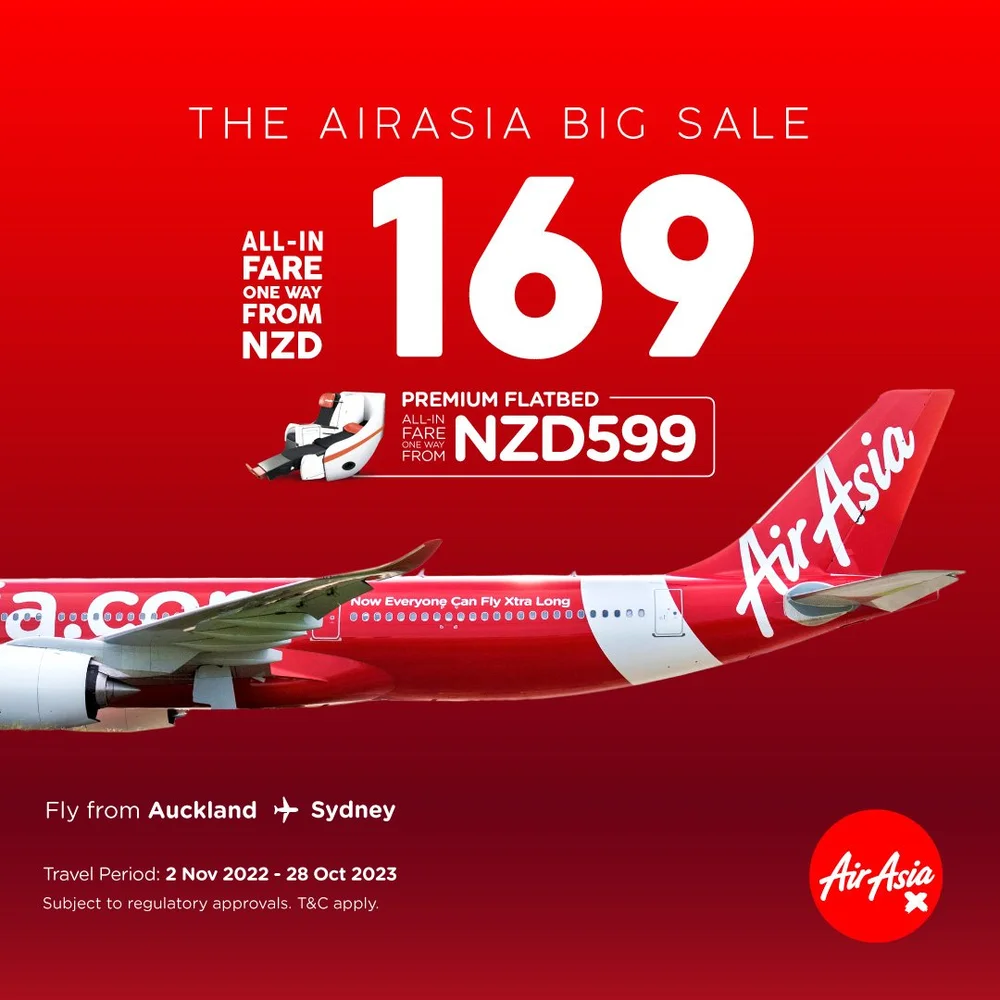 WE ARE BACK! PAINTING THE SKIES RED AirAsia’s biggest ever sale ...