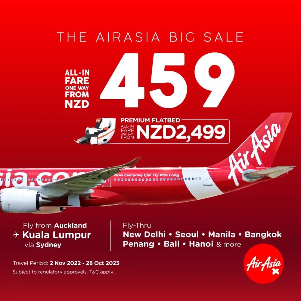 WE ARE BACK! PAINTING THE SKIES RED AirAsia’s biggest ever sale ...