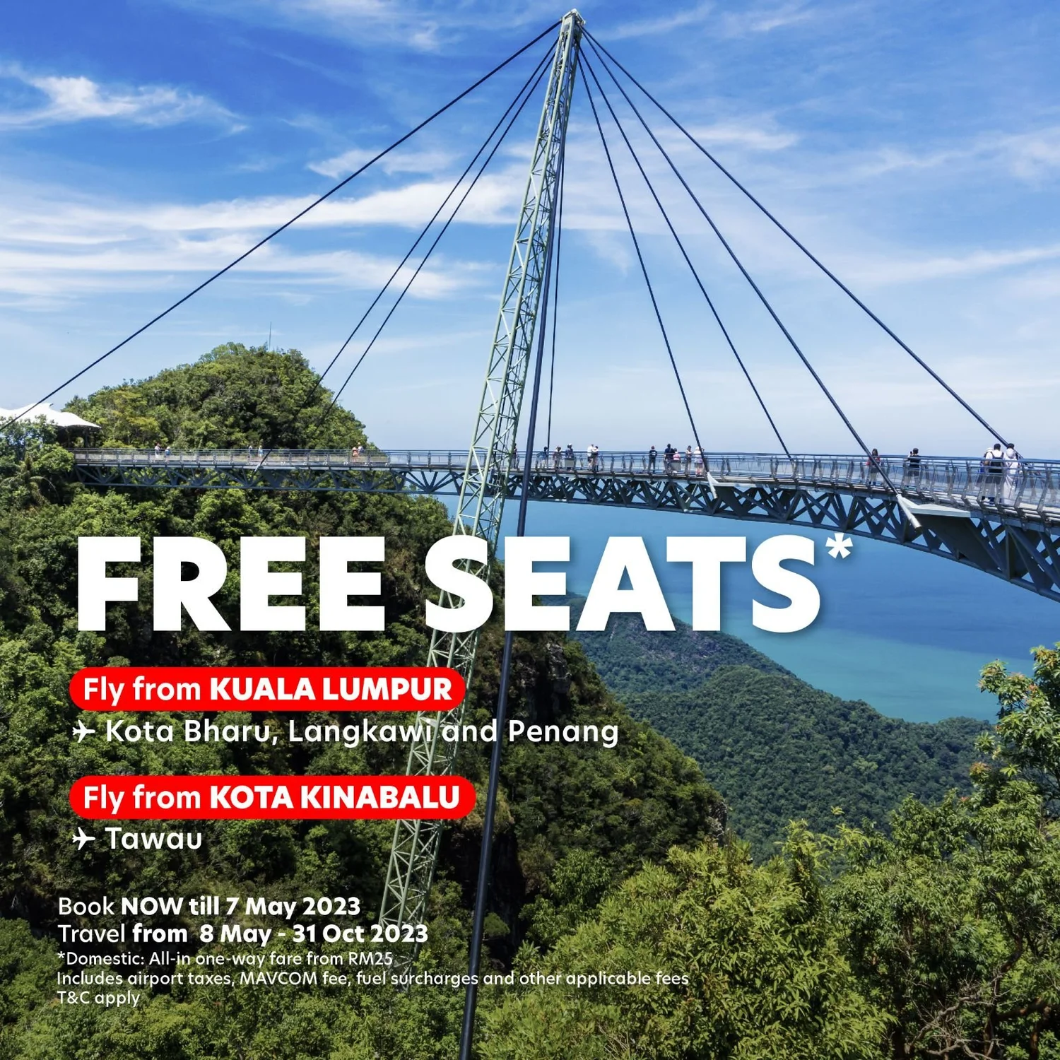 Jom cuti-cuti Malaysia dengan 50,000 TEMPAT DUDUK PERCUMA AirAsia* ke ...
