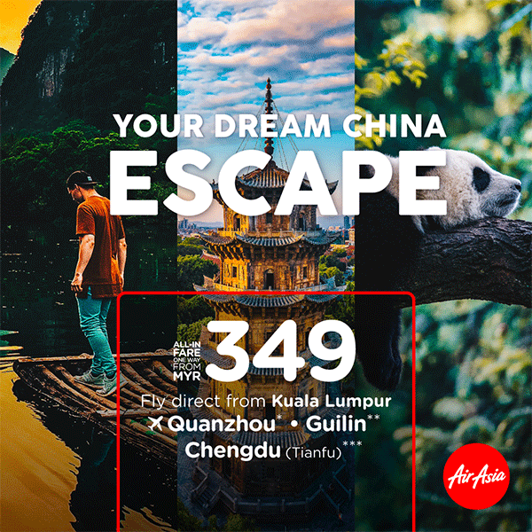 AirAsia leads China market with additional three new routes on its ...