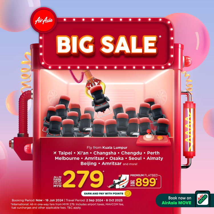 AirAsia FREE* Seats returns with 10 million seats guaranteed across the ...