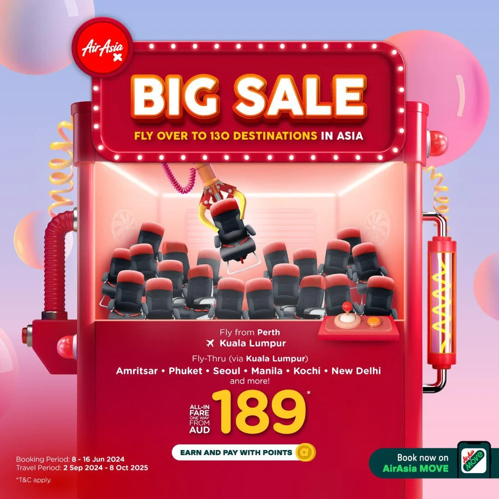 AirAsia Big Sale returns with 10 million seats discounted across the ...