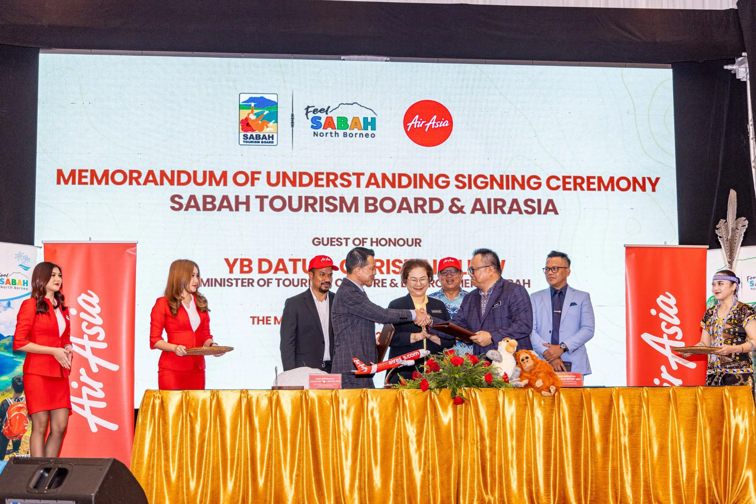 AirAsia and Sabah Tourism Board announce strategic partnership to boost ...