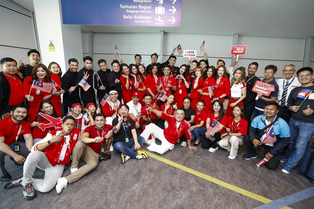 AirAsia Cambodia celebrates first international flight from Phnom Penh ...