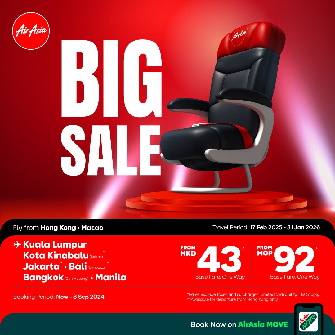 AirAsia FREE* Seats is back with 10 million seats up for grabs ...
