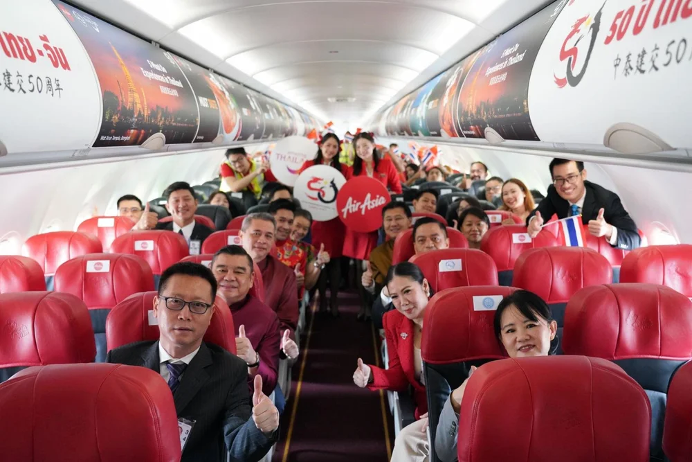 AirAsia Unveils “50 Years Thailand–China” Special Livery to Celebrate ...