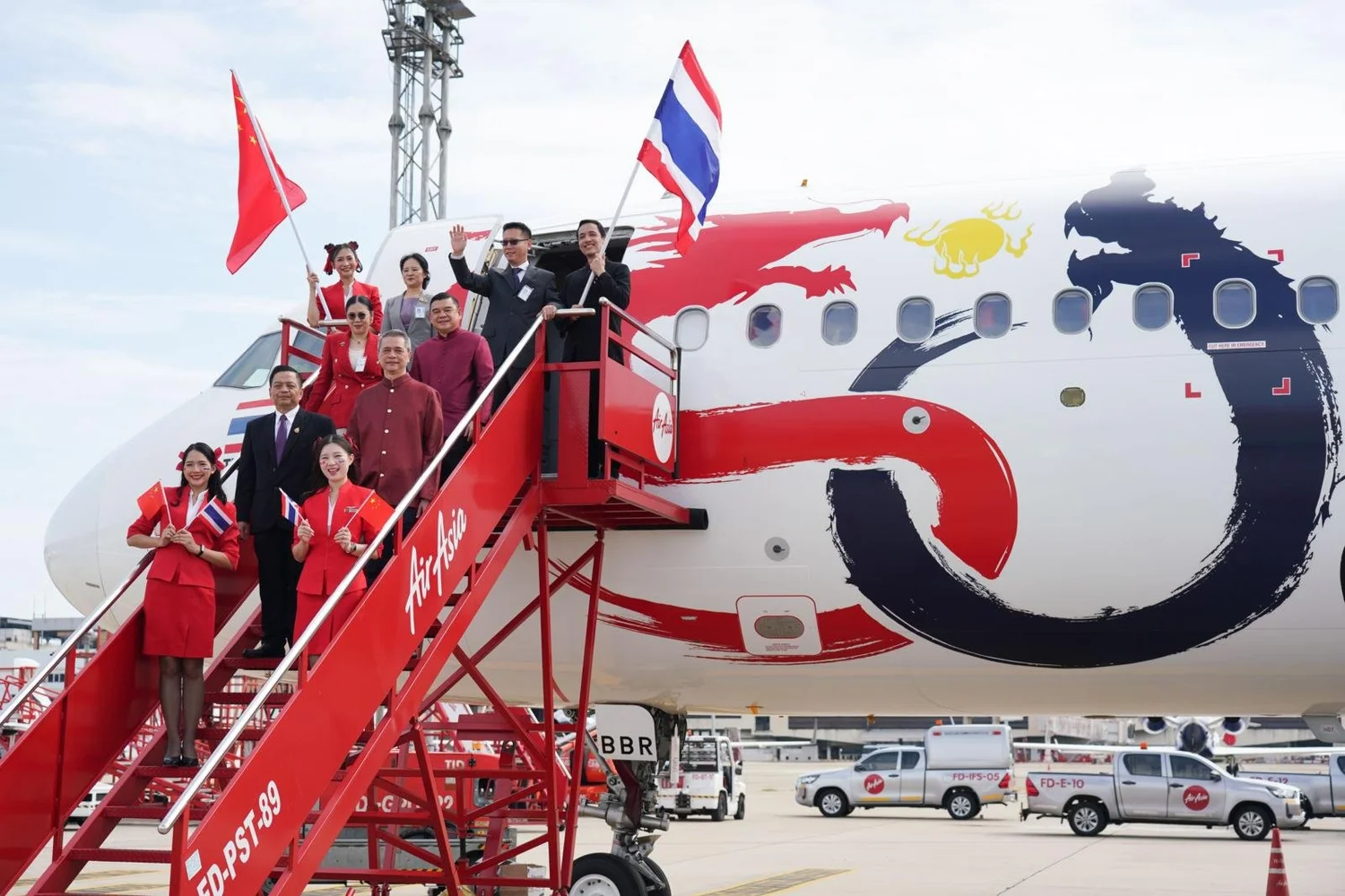 AirAsia Unveils “50 Years Thailand–China” Special Livery to Celebrate ...