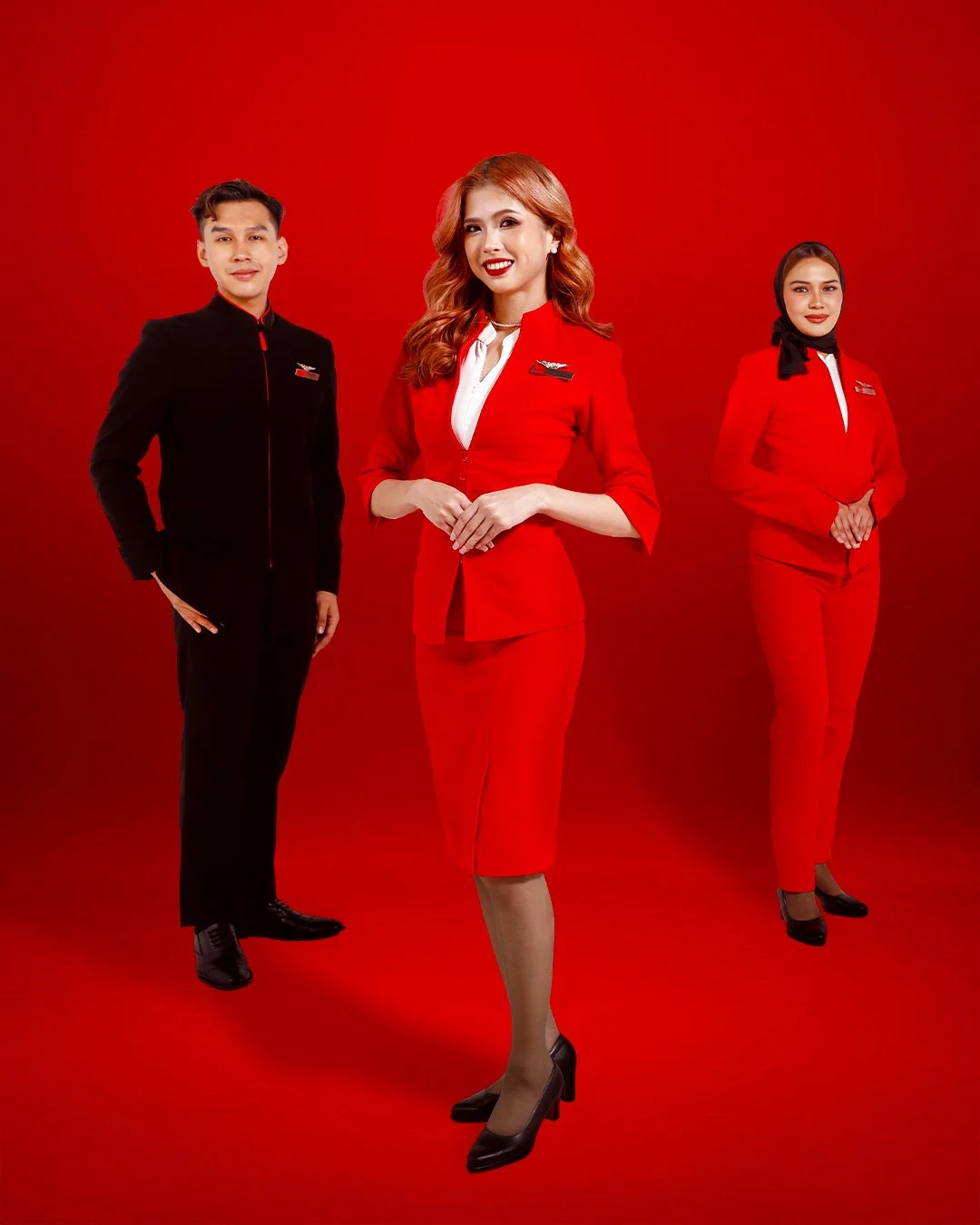 AirAsia debuts enhanced cabin crew uniform at KL Fashion Week featuring ...