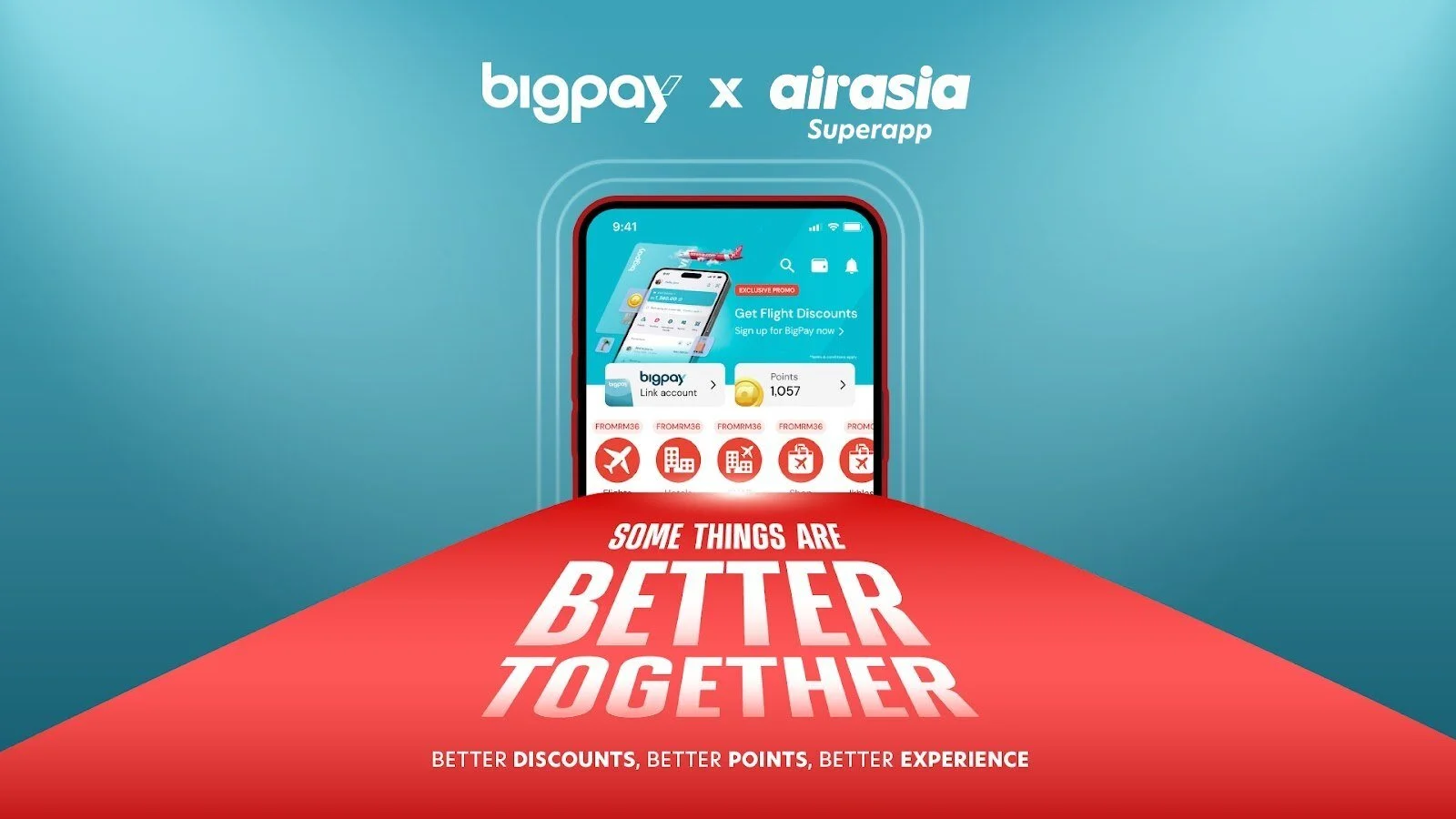 BigPay now seamlessly embedded into airasia Superapp. Enables easy payments across all bookings ...
