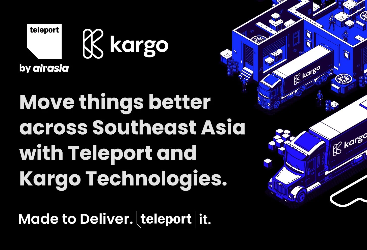 Teleport invests in Indonesia's largest trucking marketplace - Kargo ...