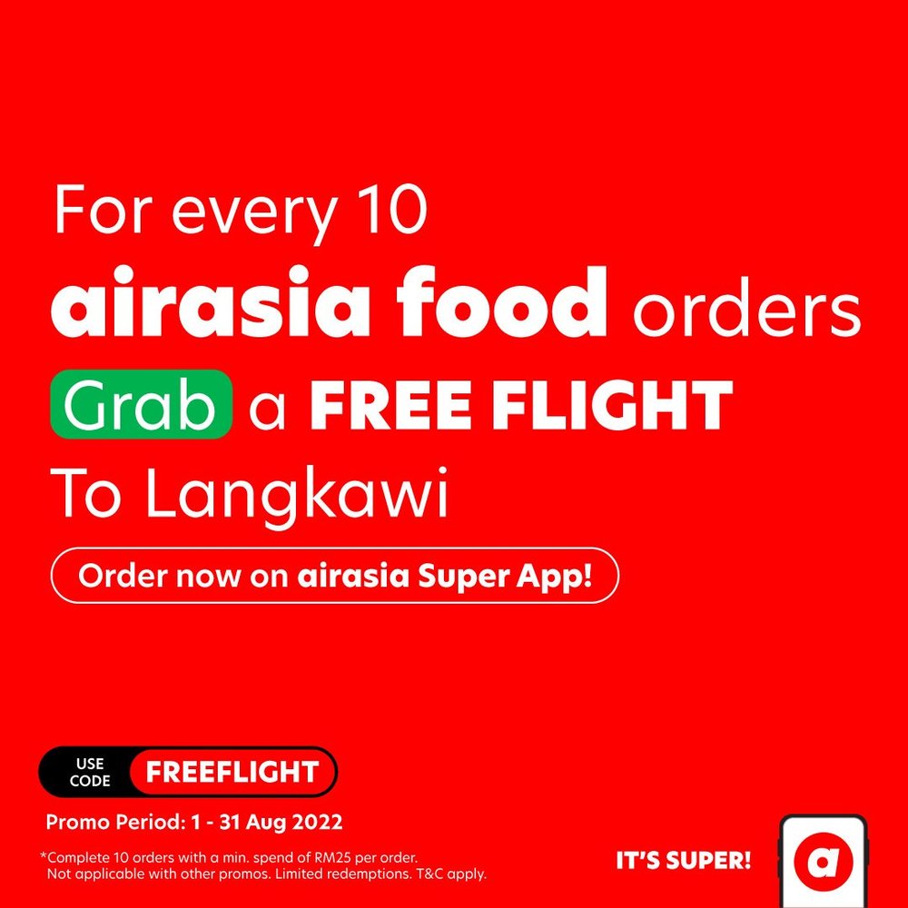 Buy Food, Get Free Flights* - only on airasia food — AirAsia Newsroom