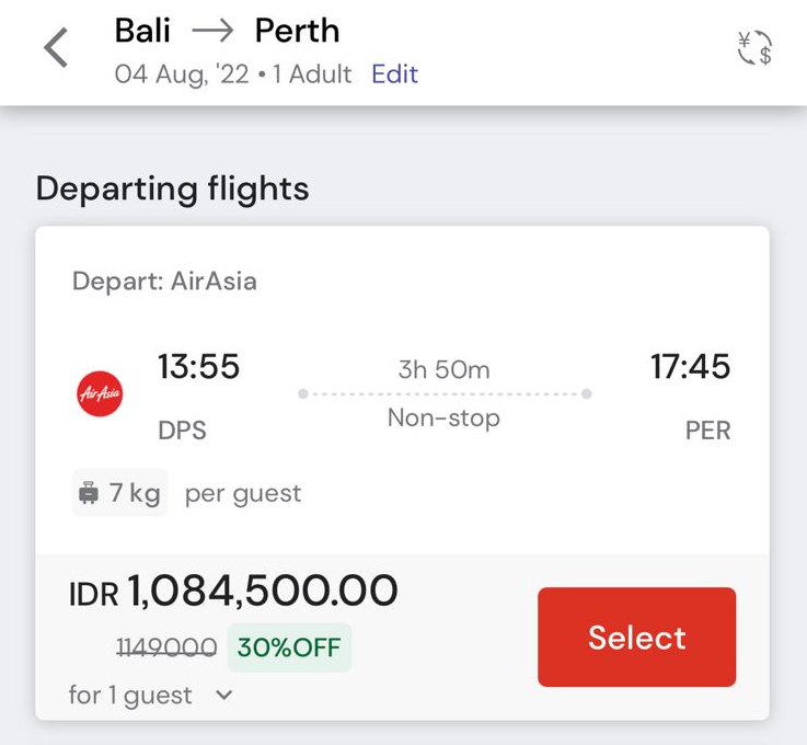 Terbang hemat dari Bali ke Perth mulai Rp1,1 juta — AirAsia Newsroom