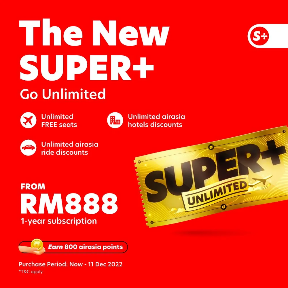 Go Unlimited with the brand new SUPER+ by airasia Super App — AirAsia Newsroom