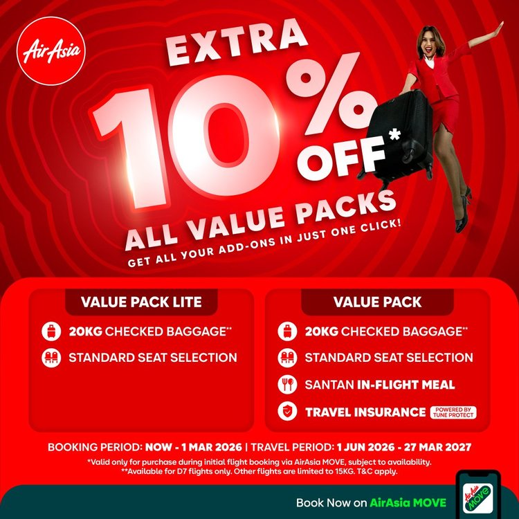 AirAsia offers up to 99%* off fares with All Seats, All Flights sale ...